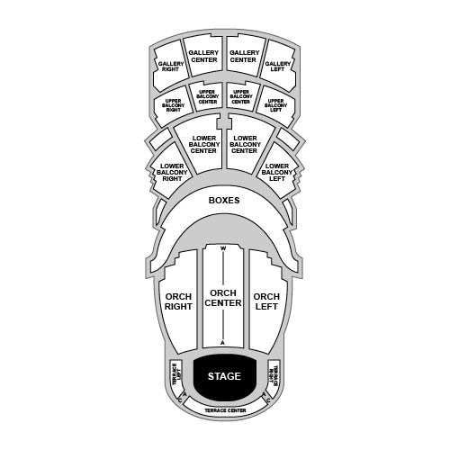 Seating Chart Chicago Symphony Orchestra