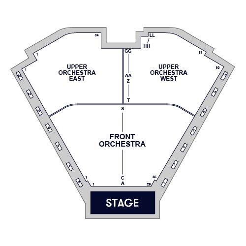 Ruth Eckerd Hall Seating Chart