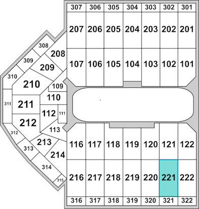 Erie Otters Seating Chart