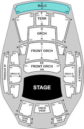 La Philharmonic Seating Chart