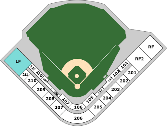Shocker Baseball Seating Chart